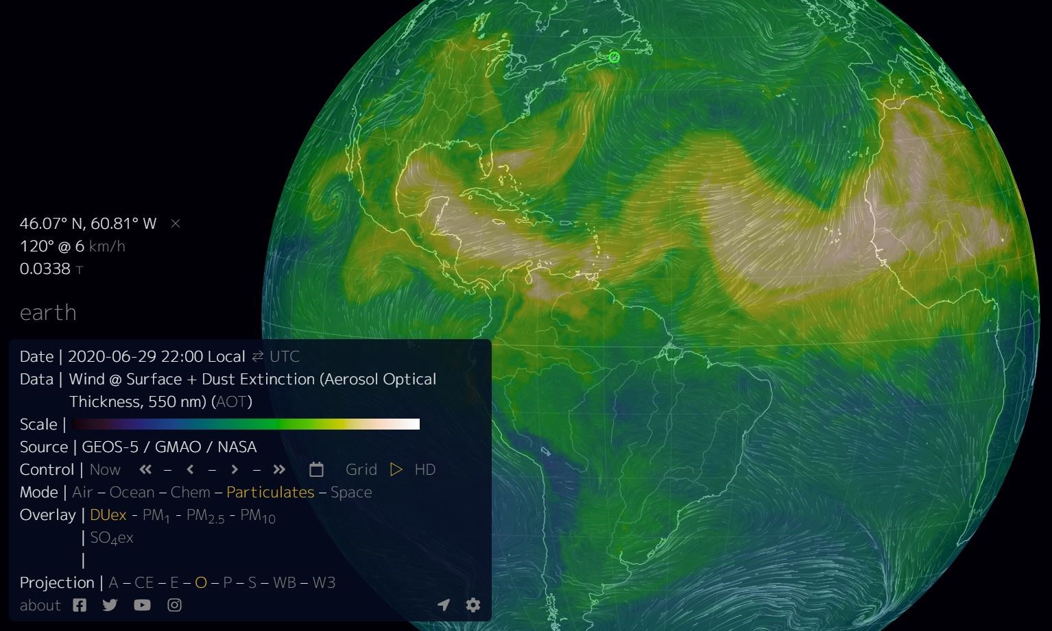 Saharan Dust Reaches Maritimes In June 2020 | goCapeBreton.com