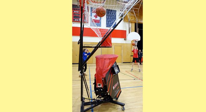 Inverness Minor Basketball welcomes state-of-the-art shooting machine ...